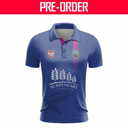 Burpengary Jets JRL - Pink Club Polo
