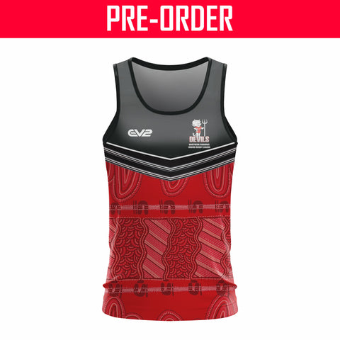 Norths Devils JRL Mackay - Resort Shirt